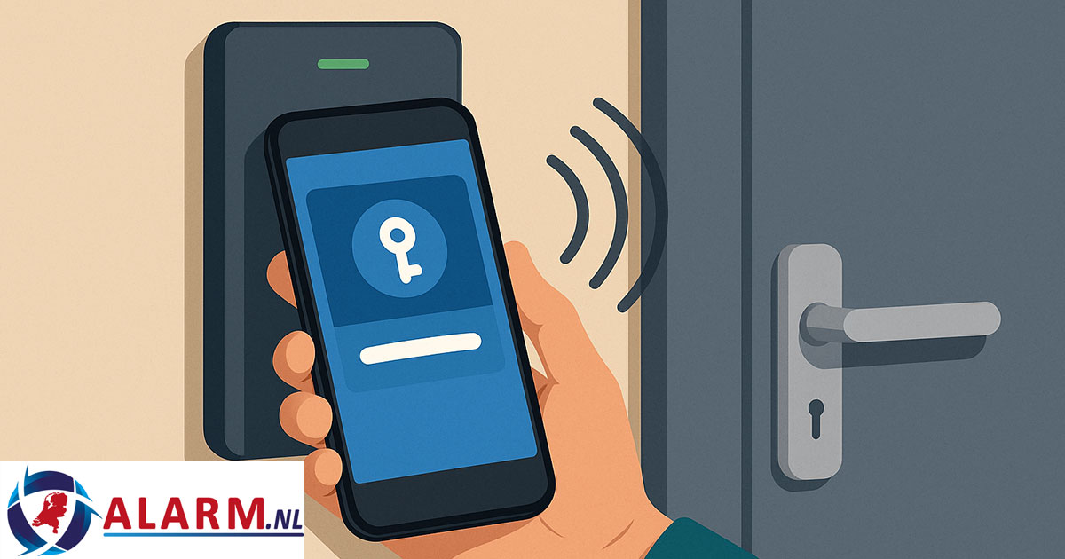 Mobiele telefoon net zo veilig als traditionele toegangspas - Alarm.nl